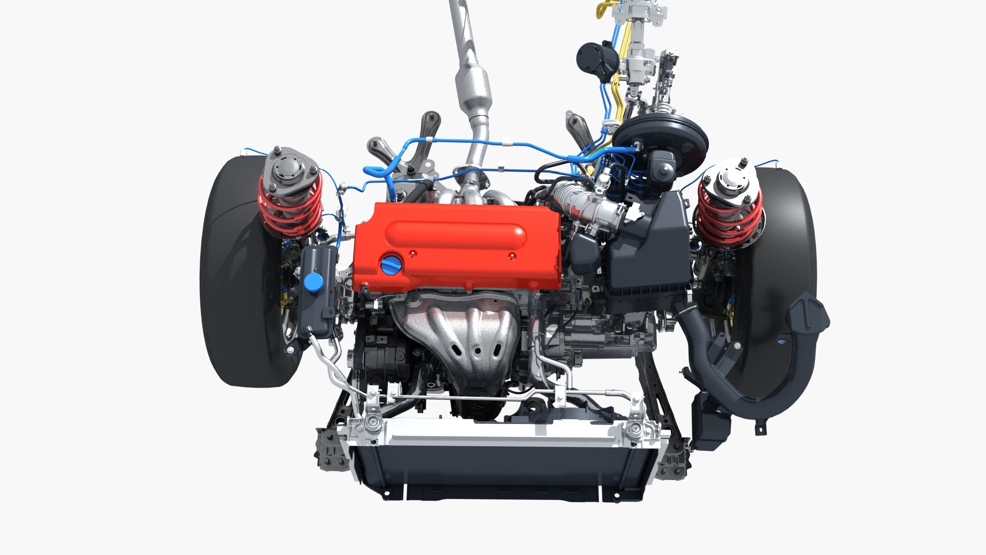 Chassis 3D Model - TurboSquid 2038487