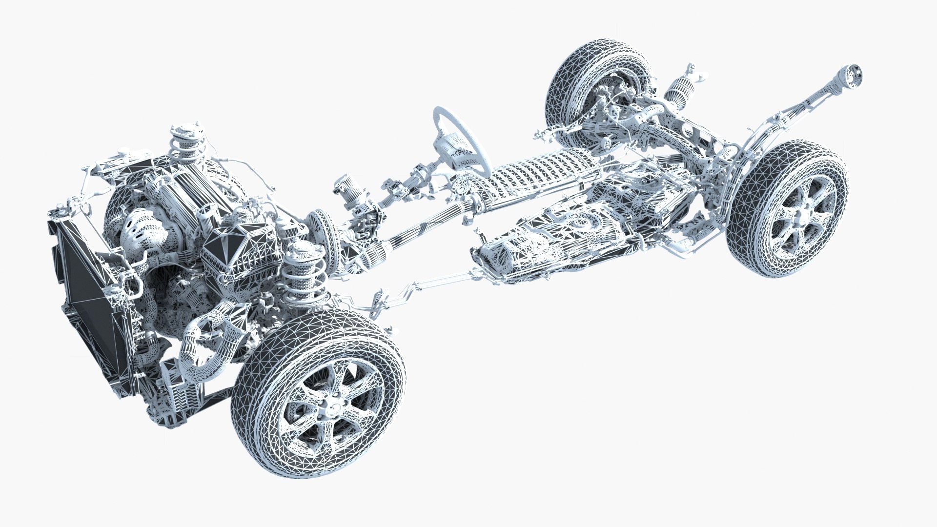 Chassis 3D Model - TurboSquid 2038487