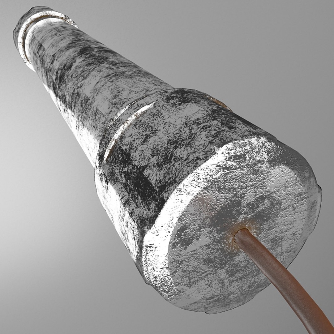 Pipe Bomb 3d Model