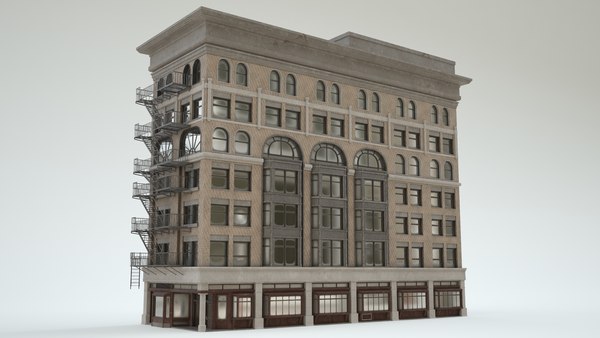 3D model corner building - TurboSquid 1544939