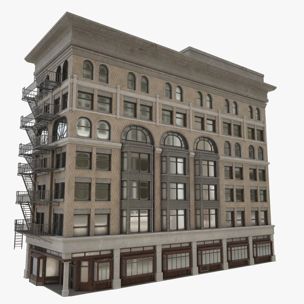 3D model corner building - TurboSquid 1544939