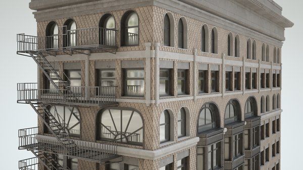 3D model corner building - TurboSquid 1544939