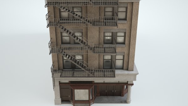 3D model corner building - TurboSquid 1544939