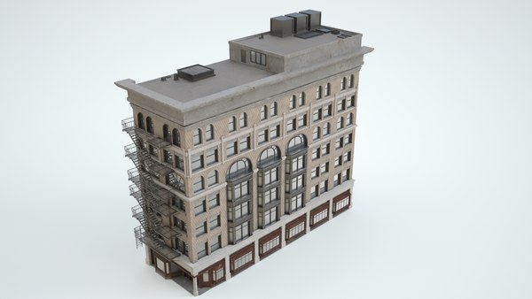 3D model corner building - TurboSquid 1544939
