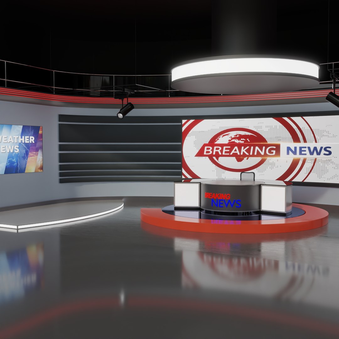 3D Studio News Model - TurboSquid 1967358