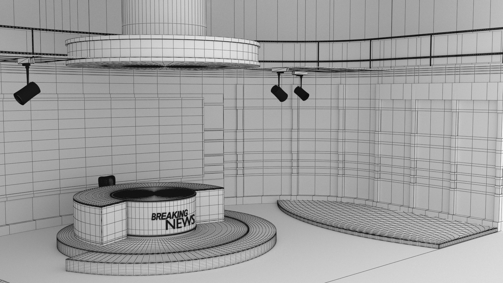 3D Studio News Model - TurboSquid 1967358