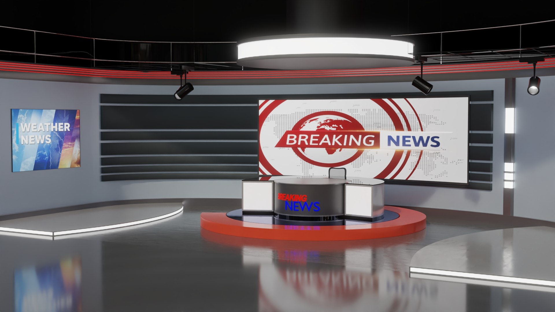 3D Studio News Model - TurboSquid 1967358