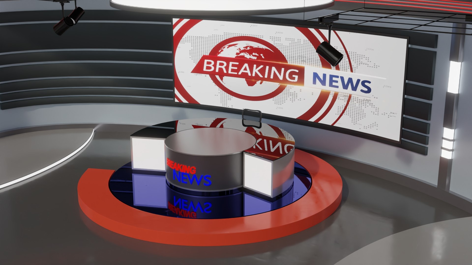 3D Studio News Model - TurboSquid 1967358