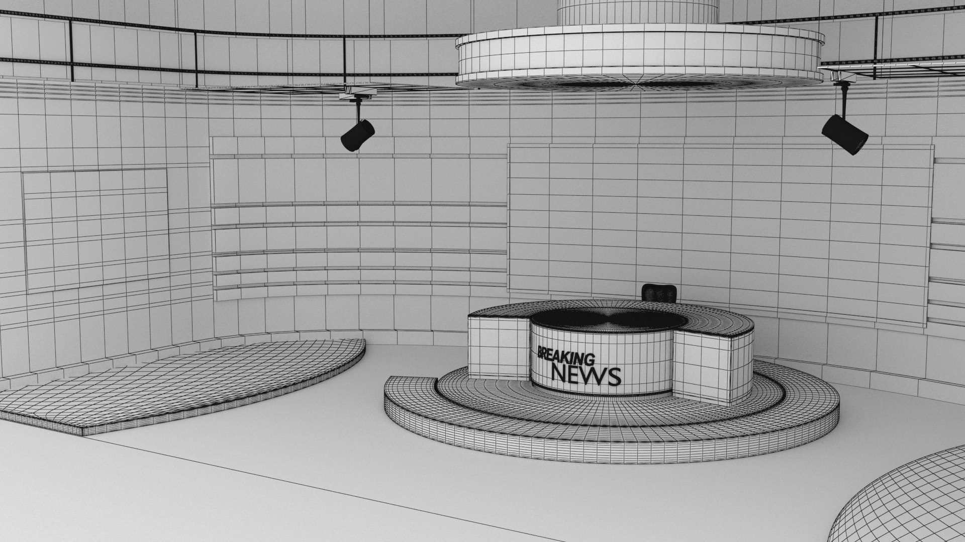 3D Studio News Model - TurboSquid 1967358