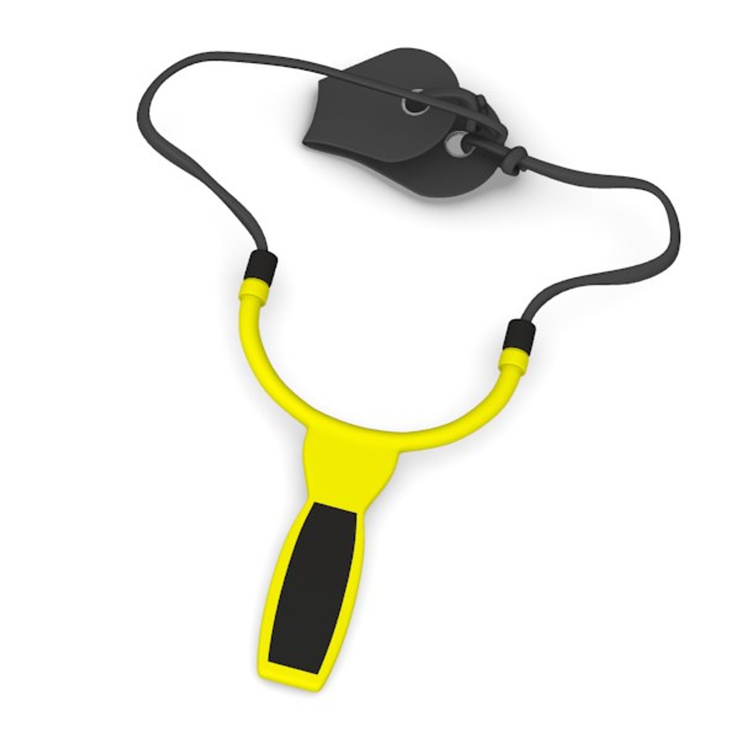 3d Hand Catapult Model