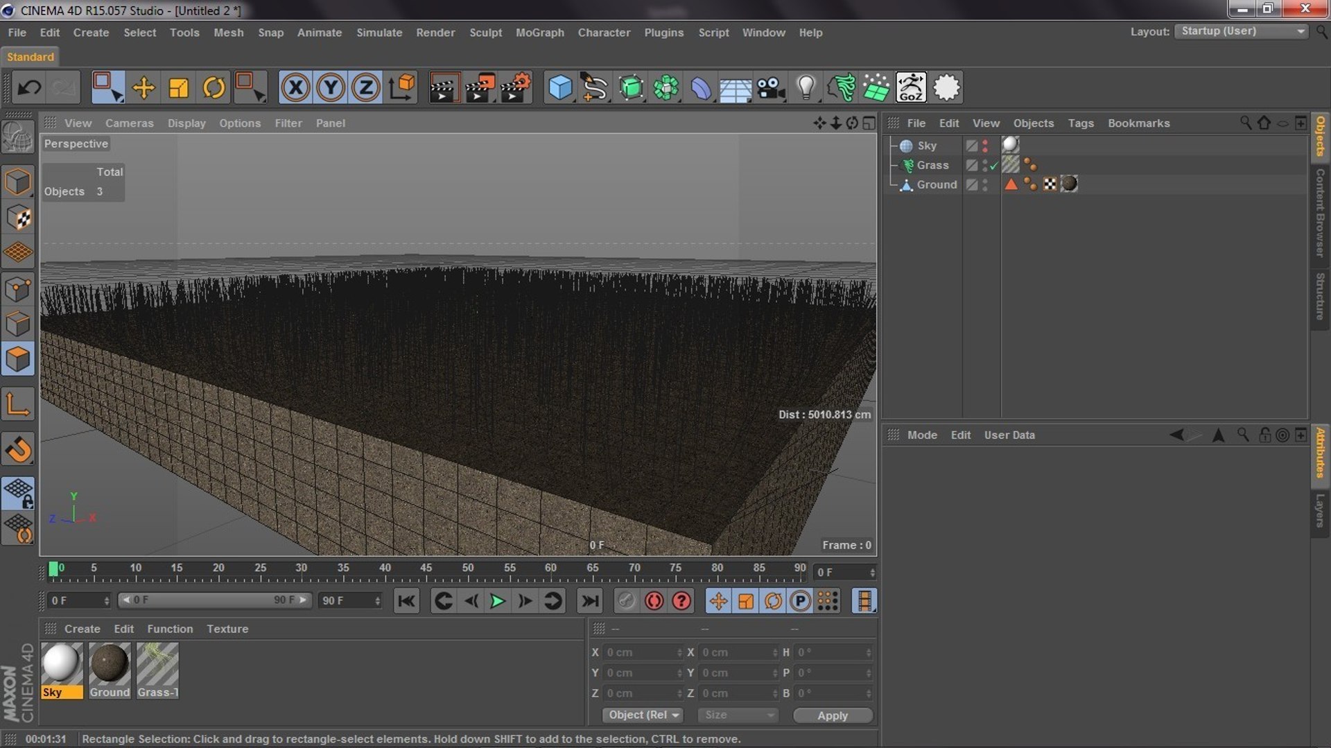 Dynamic Grasses 3d Model