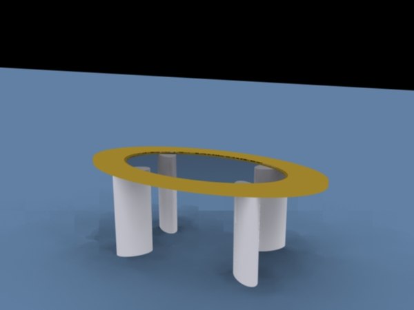 free table 3d model