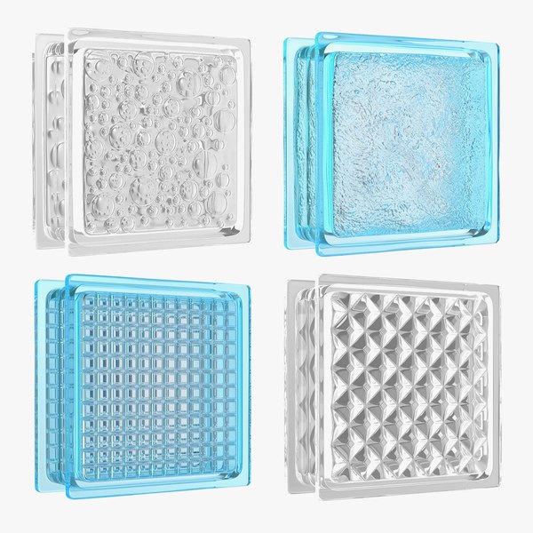 Glass Brick 3D Models for Download | TurboSquid