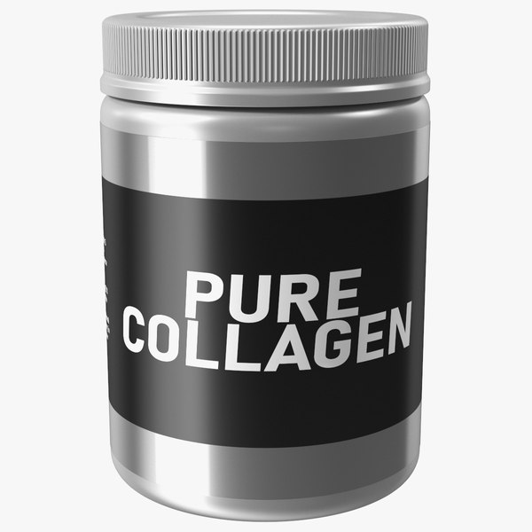 Pure Collagen Jar 3D - TurboSquid 1775064