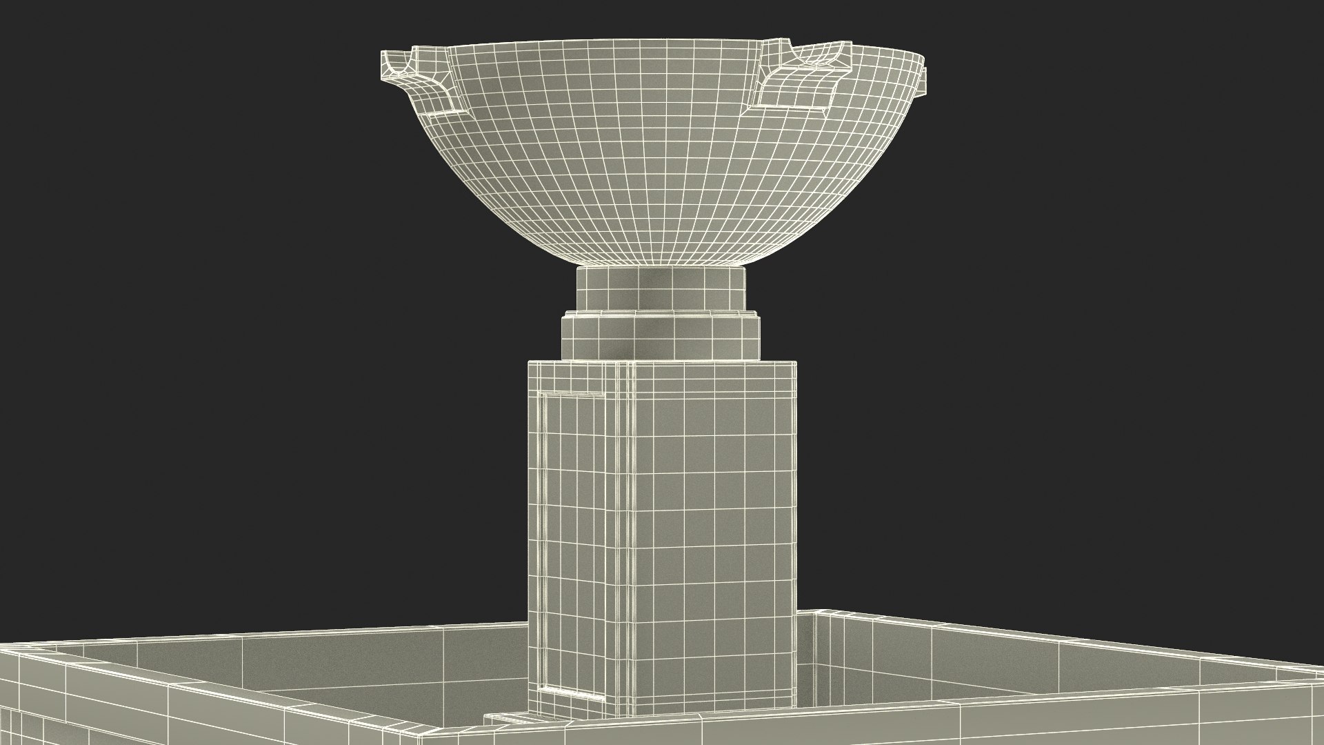 Modern Fountain Empty 3D model - TurboSquid 2052304