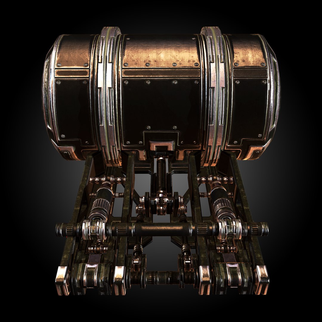 Hydraulic Unit 3D Model - TurboSquid 1542065