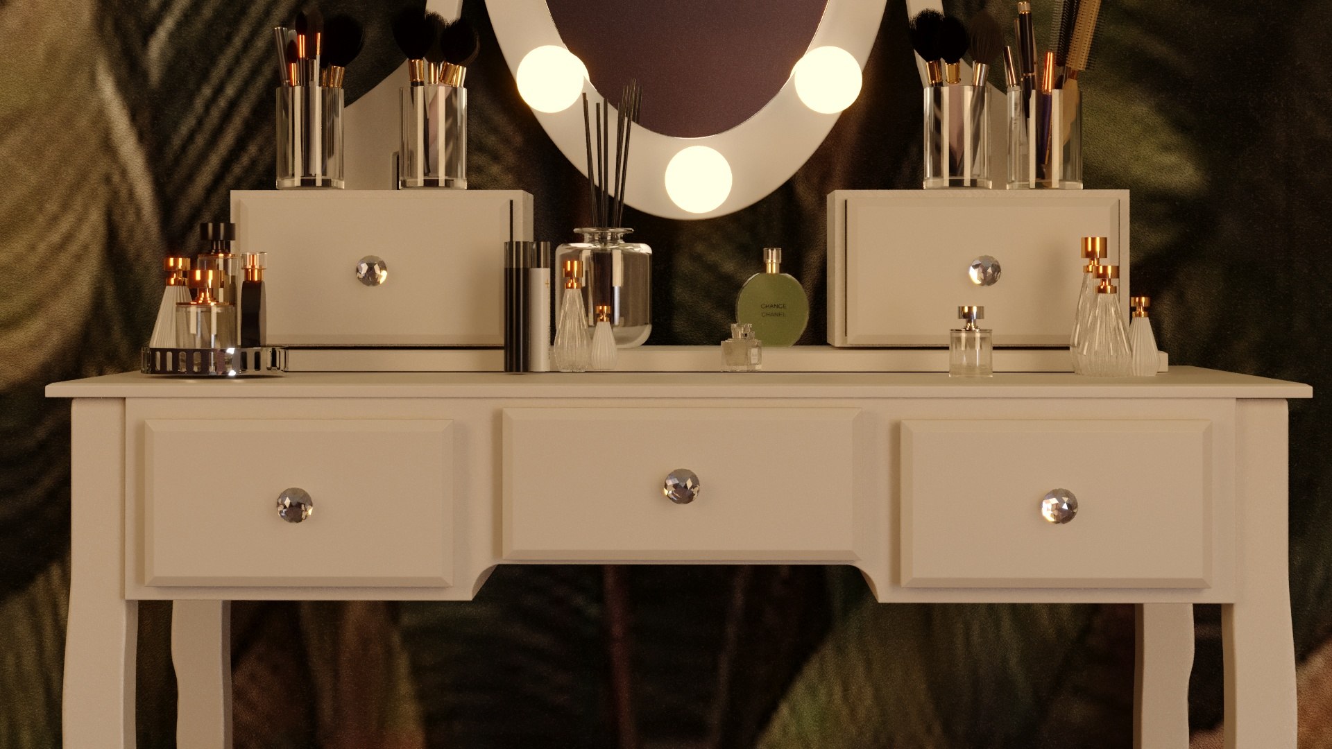3D Dressing Table Model - TurboSquid 1828781