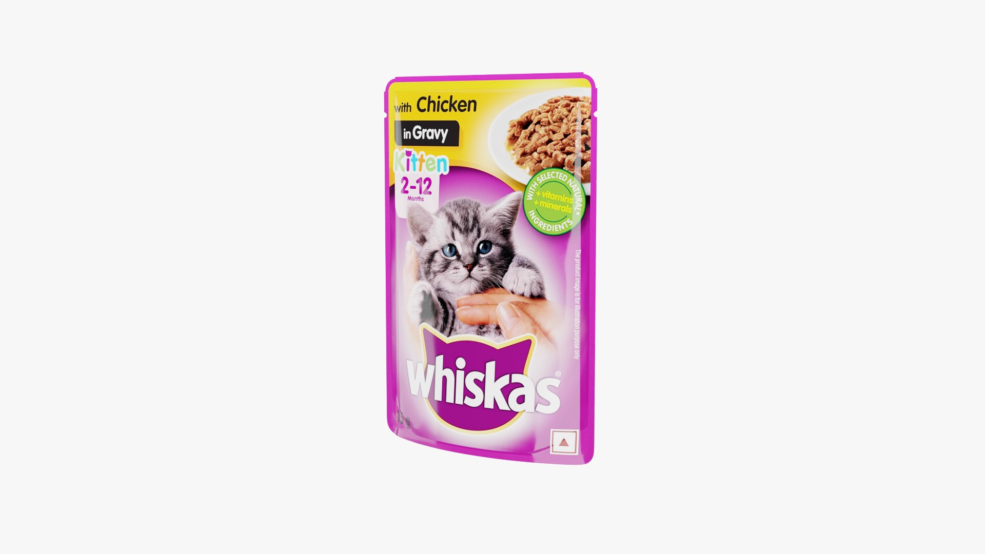 3D Whiskas Kitten Food Collection Model - TurboSquid 2186361