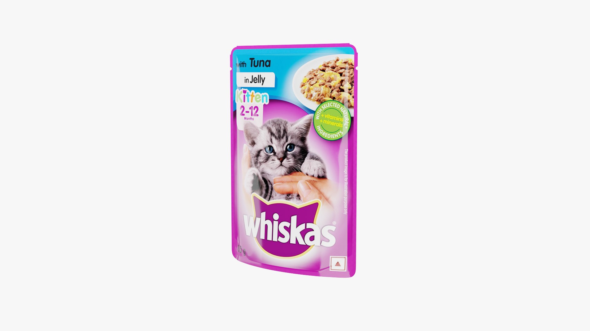 3D Whiskas Kitten Food Collection Model - TurboSquid 2186361