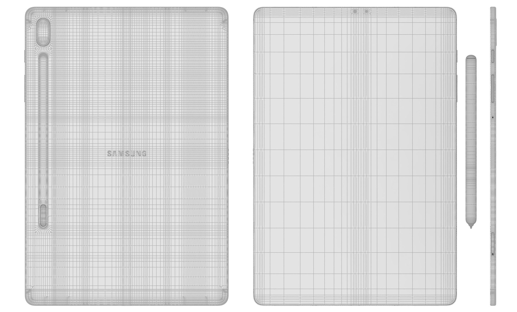 3D Samsung Galaxy Tab S6 Model - TurboSquid 1436079