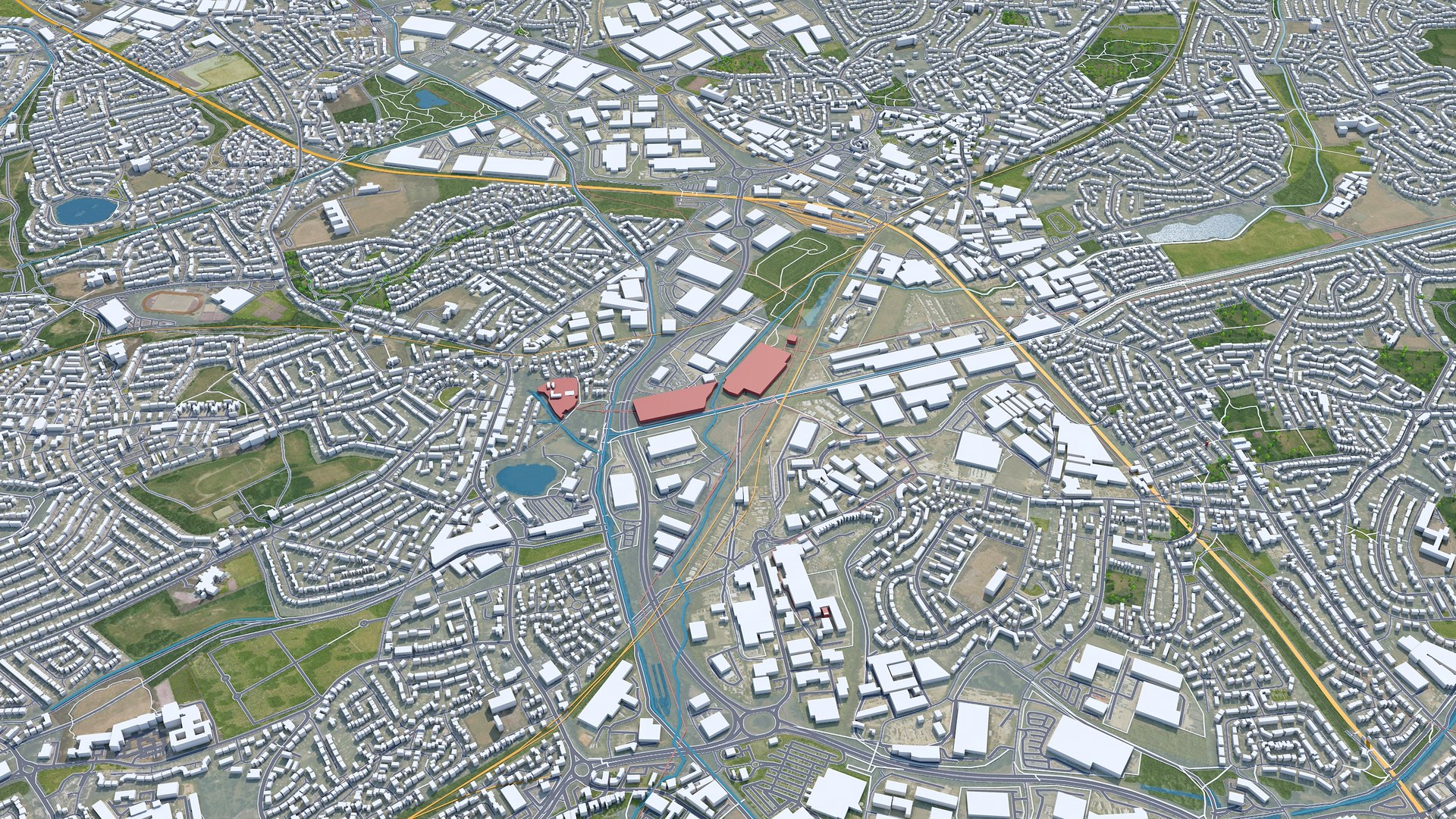 Walsall United Kingdom 3D model - TurboSquid 2042548