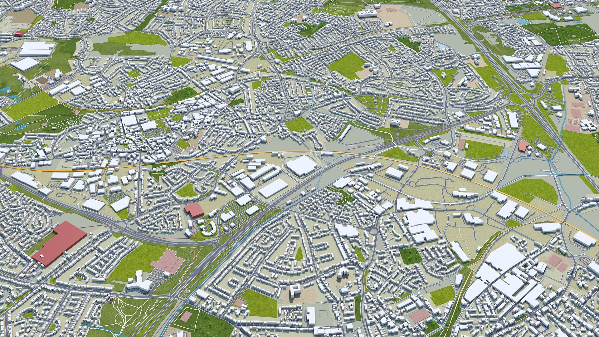 Walsall United Kingdom 3D model - TurboSquid 2042548