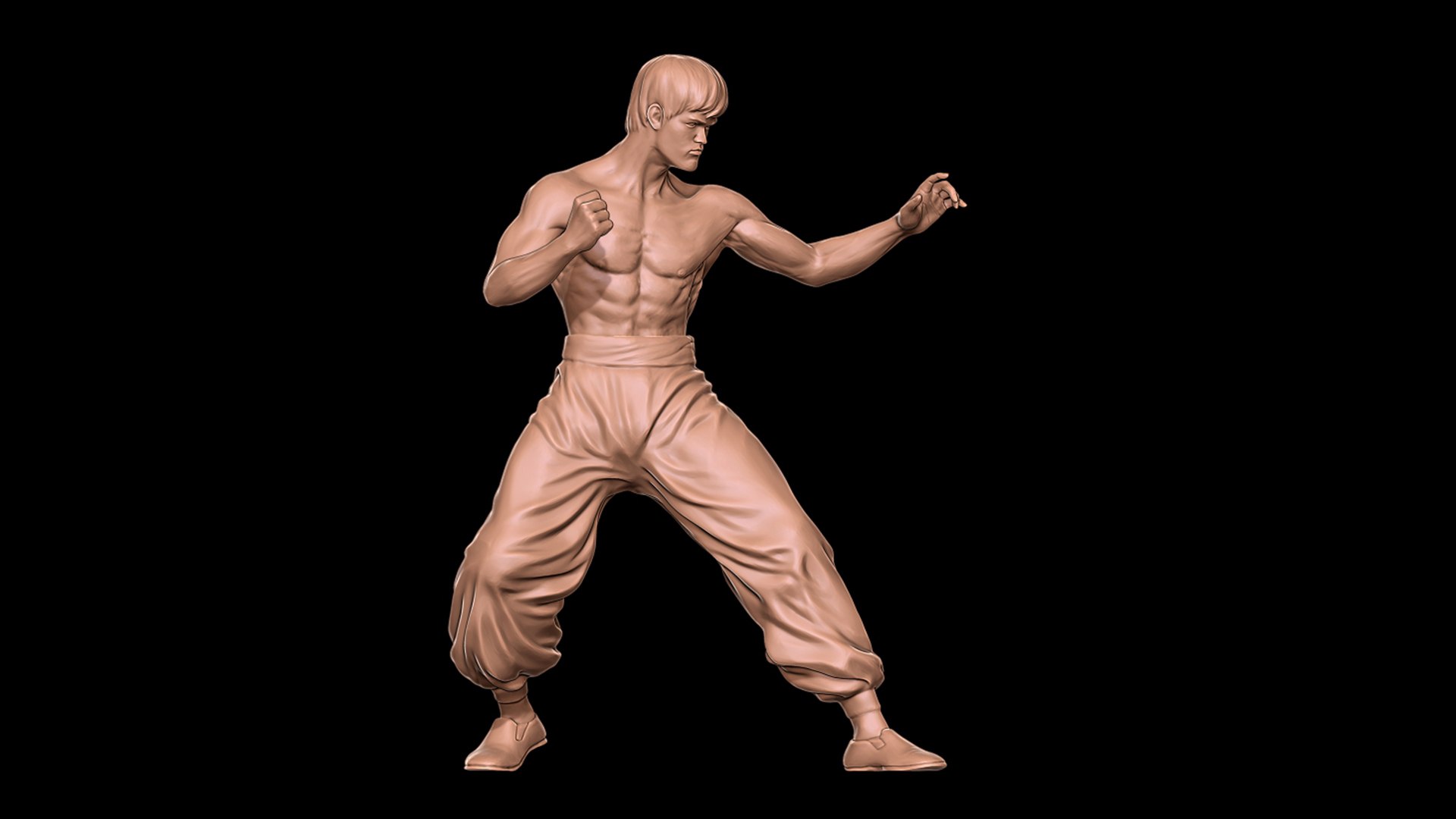 Bruce Lee Model - TurboSquid 2042325