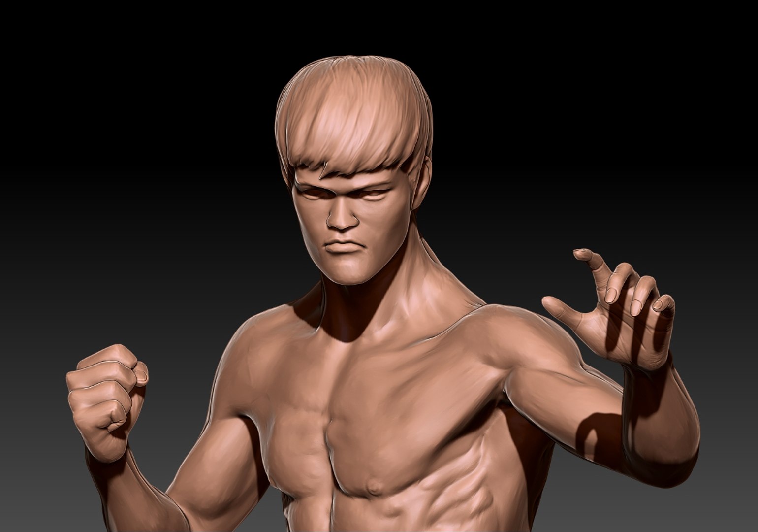 Bruce Lee Model - TurboSquid 2042325
