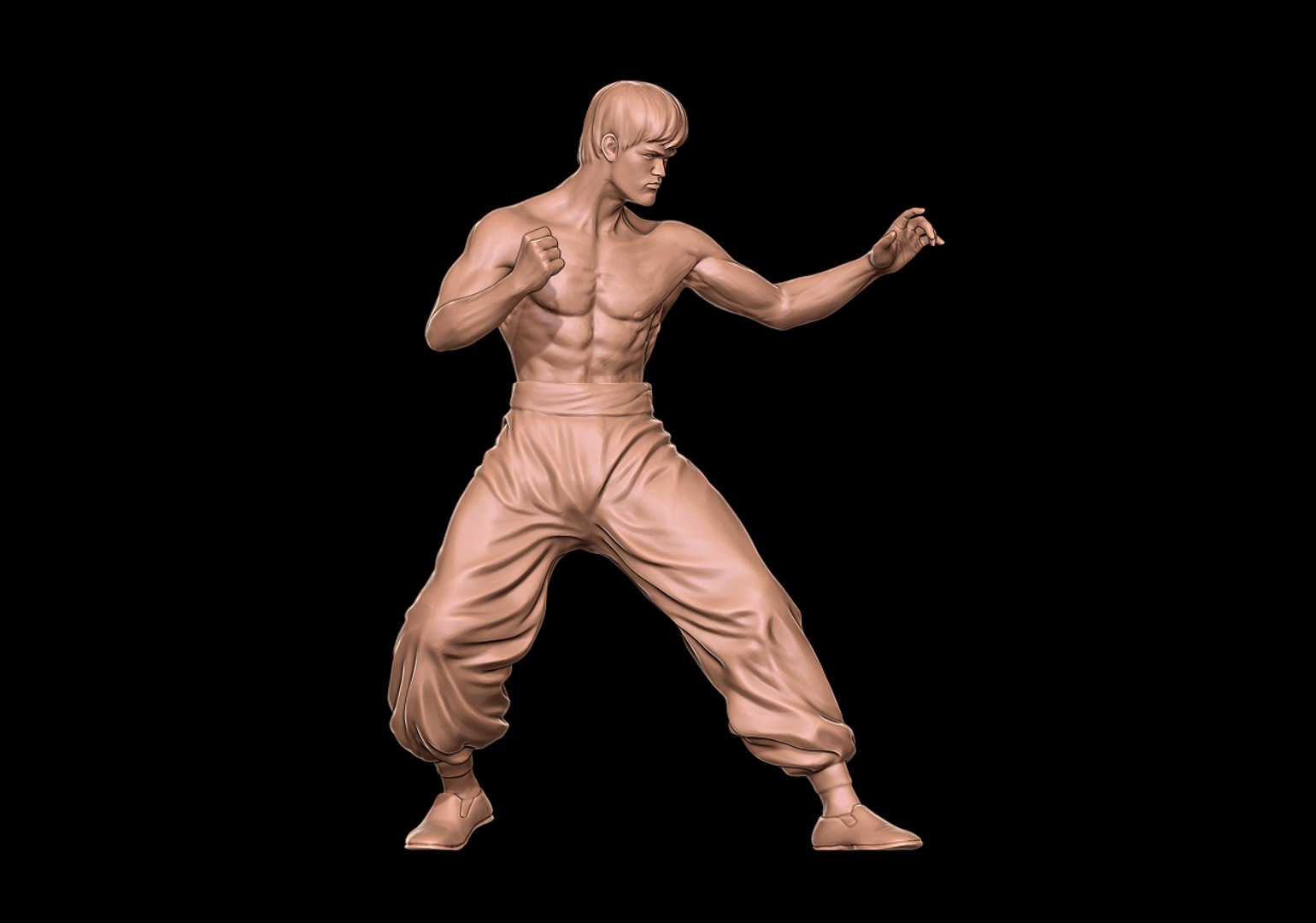 Bruce Lee Model - TurboSquid 2042325