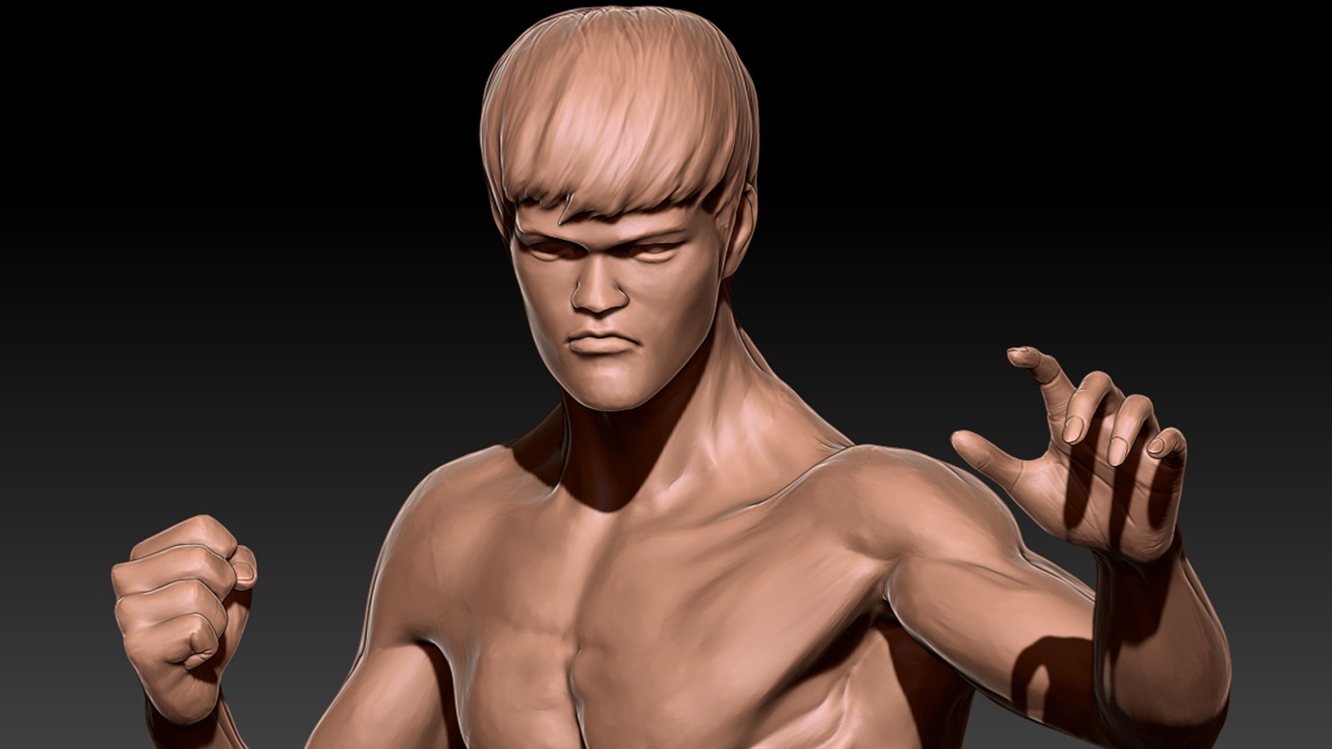 Bruce Lee Model - TurboSquid 2042325