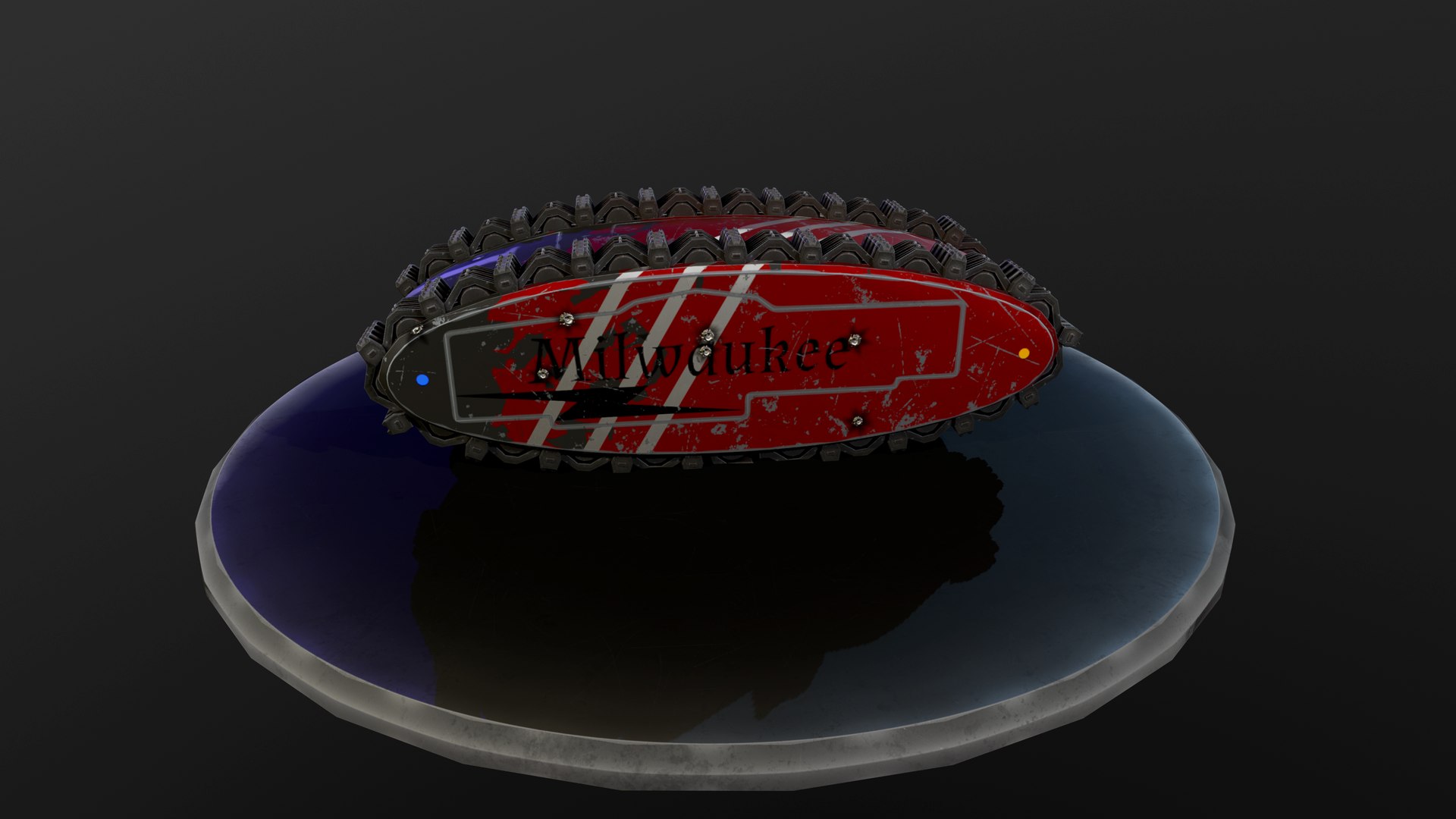 Sci-fi Drone Mini Tank - Milwaukee and DeWolt 3D model - TurboSquid 2157458
