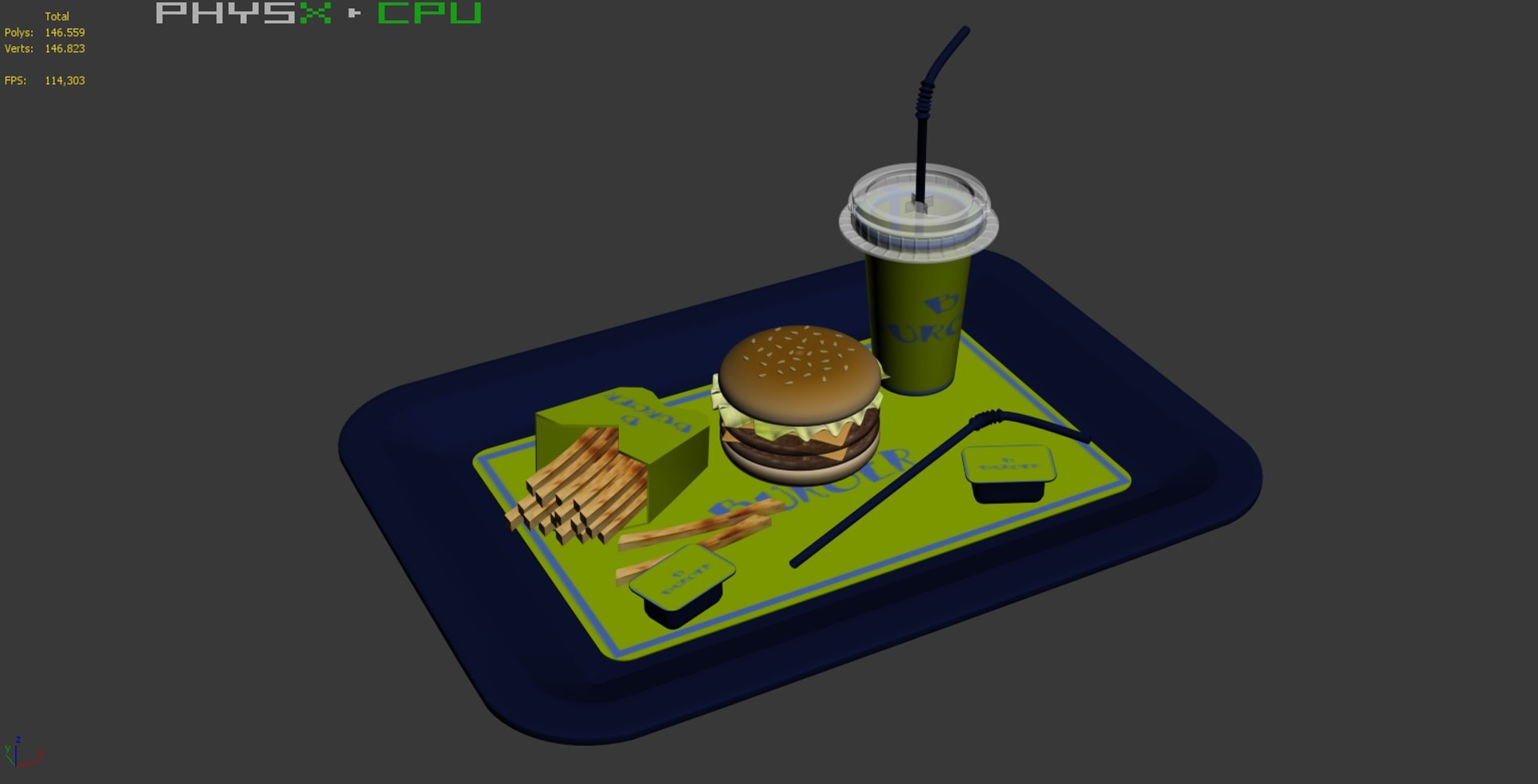Max Hamburger Set Burger