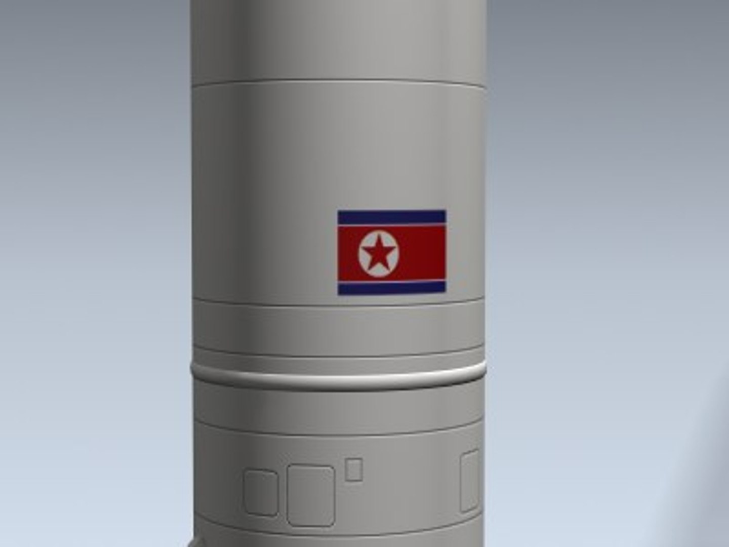 3ds max taepodong-2 north korean