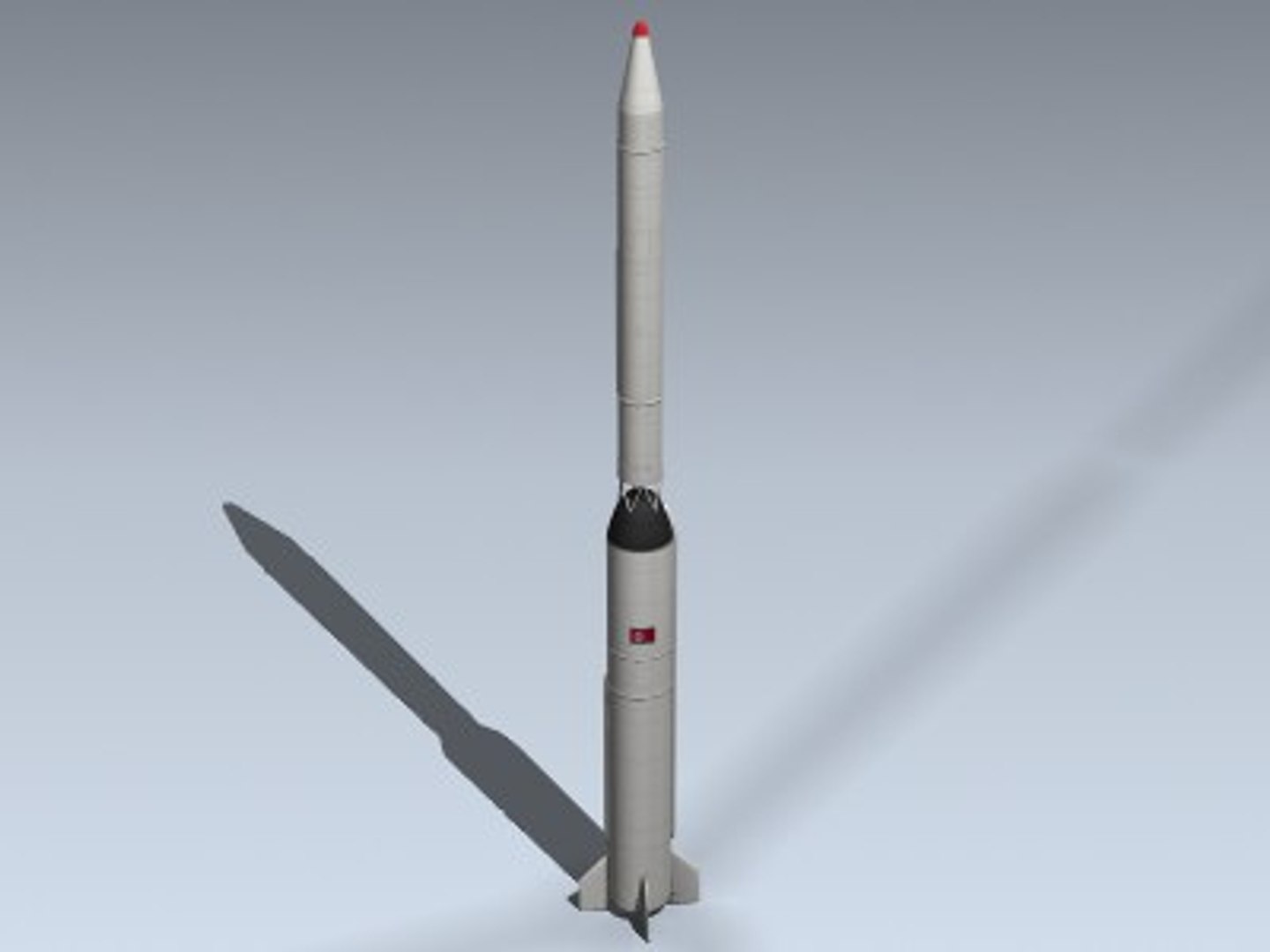 3ds max taepodong-2 north korean