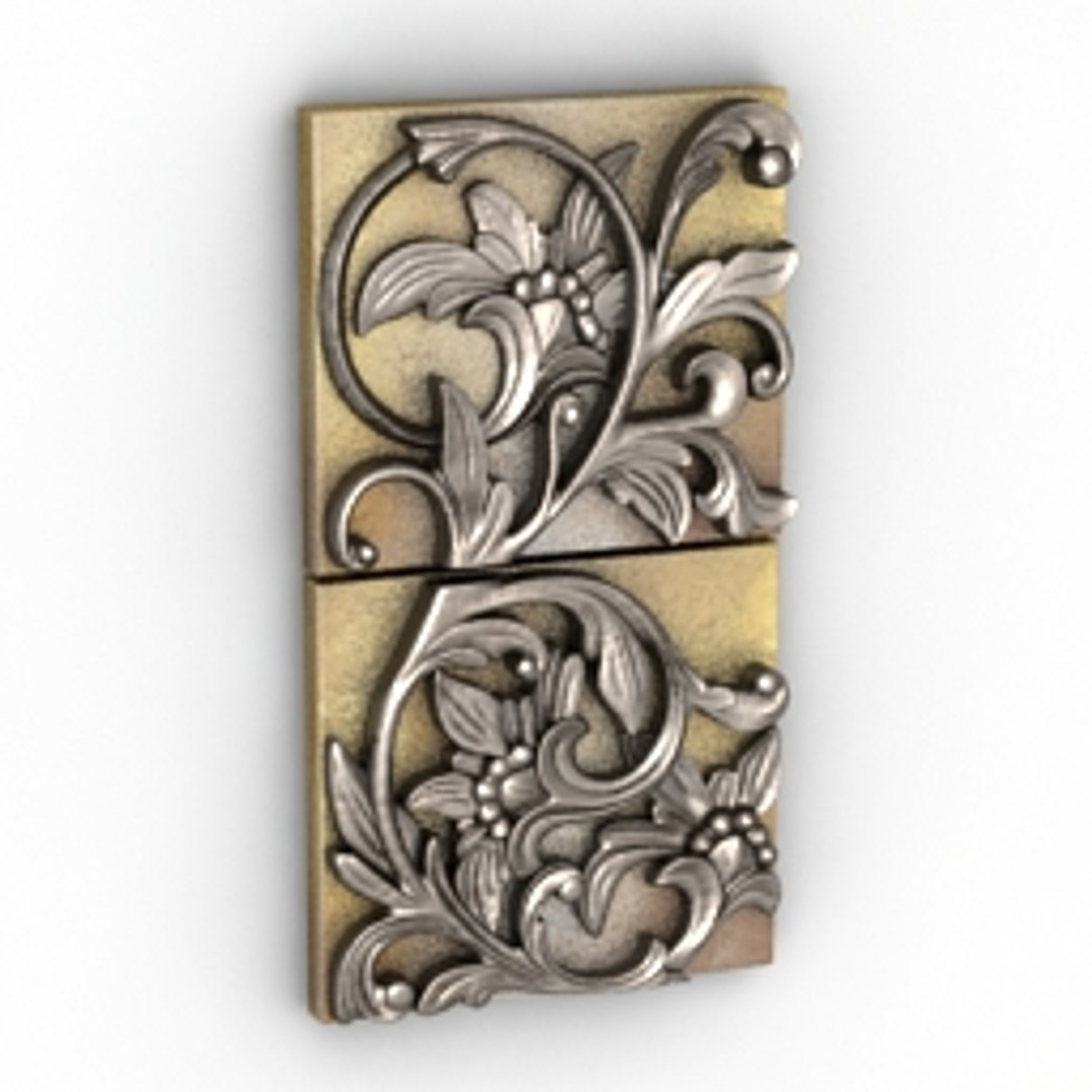 3D celing plaster - TurboSquid 1361978