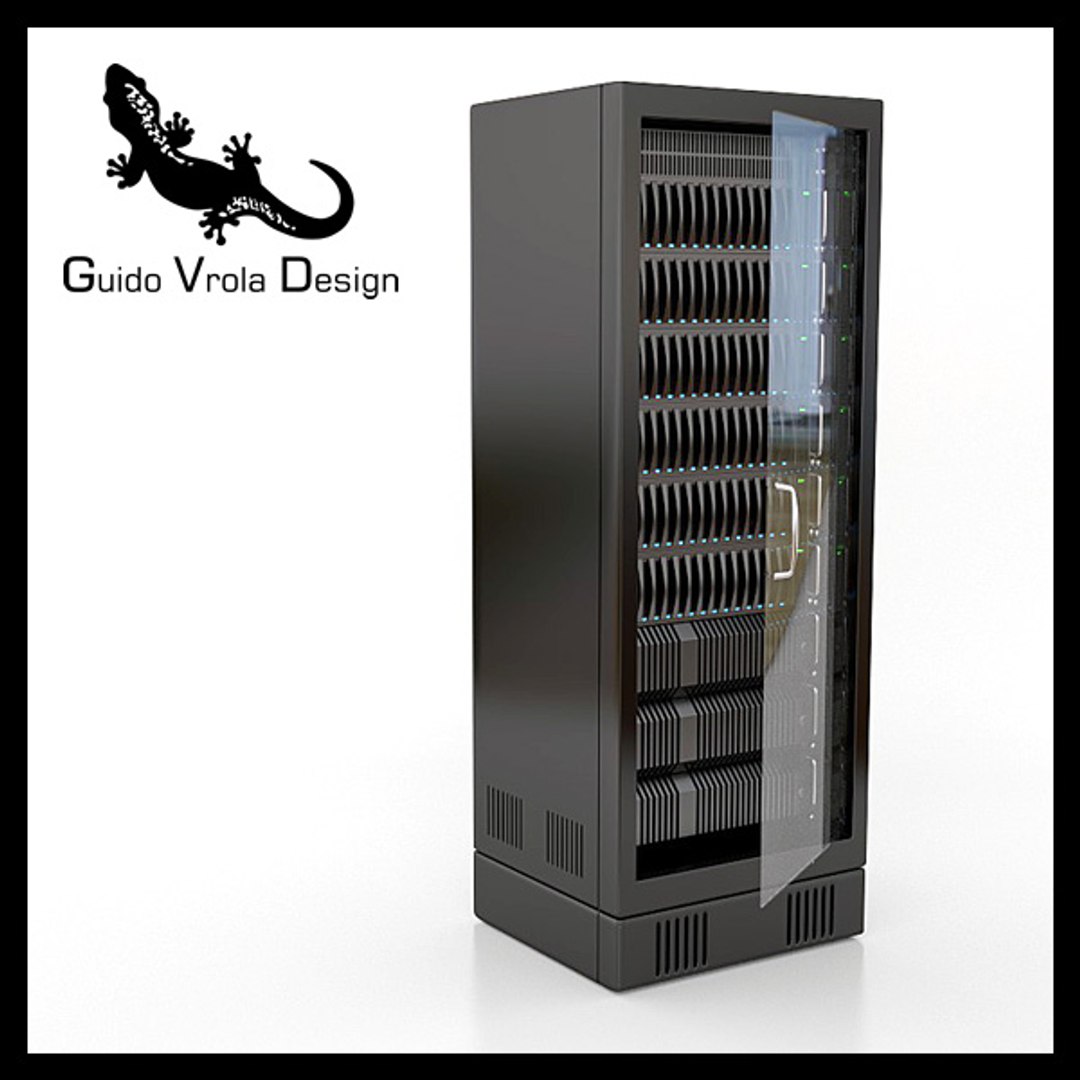 3d Server Rack