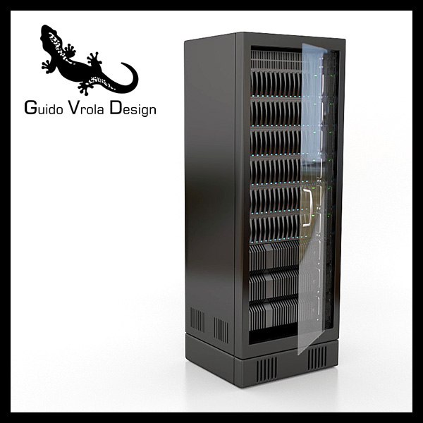 3d server rack