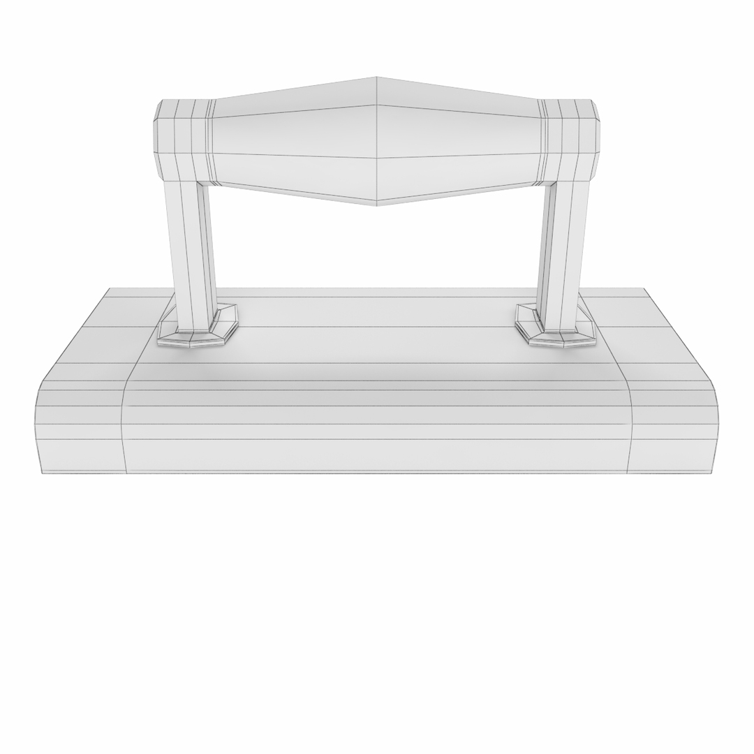 3d extra wide edger model