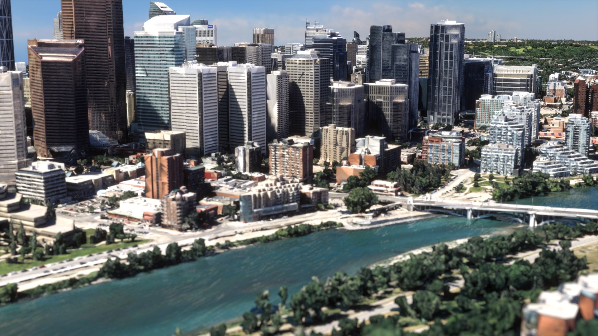 3D Calgary Downtown - TurboSquid 2347842
