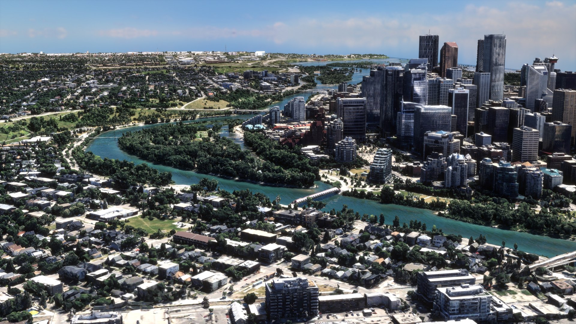 3D Calgary Downtown - TurboSquid 2347842