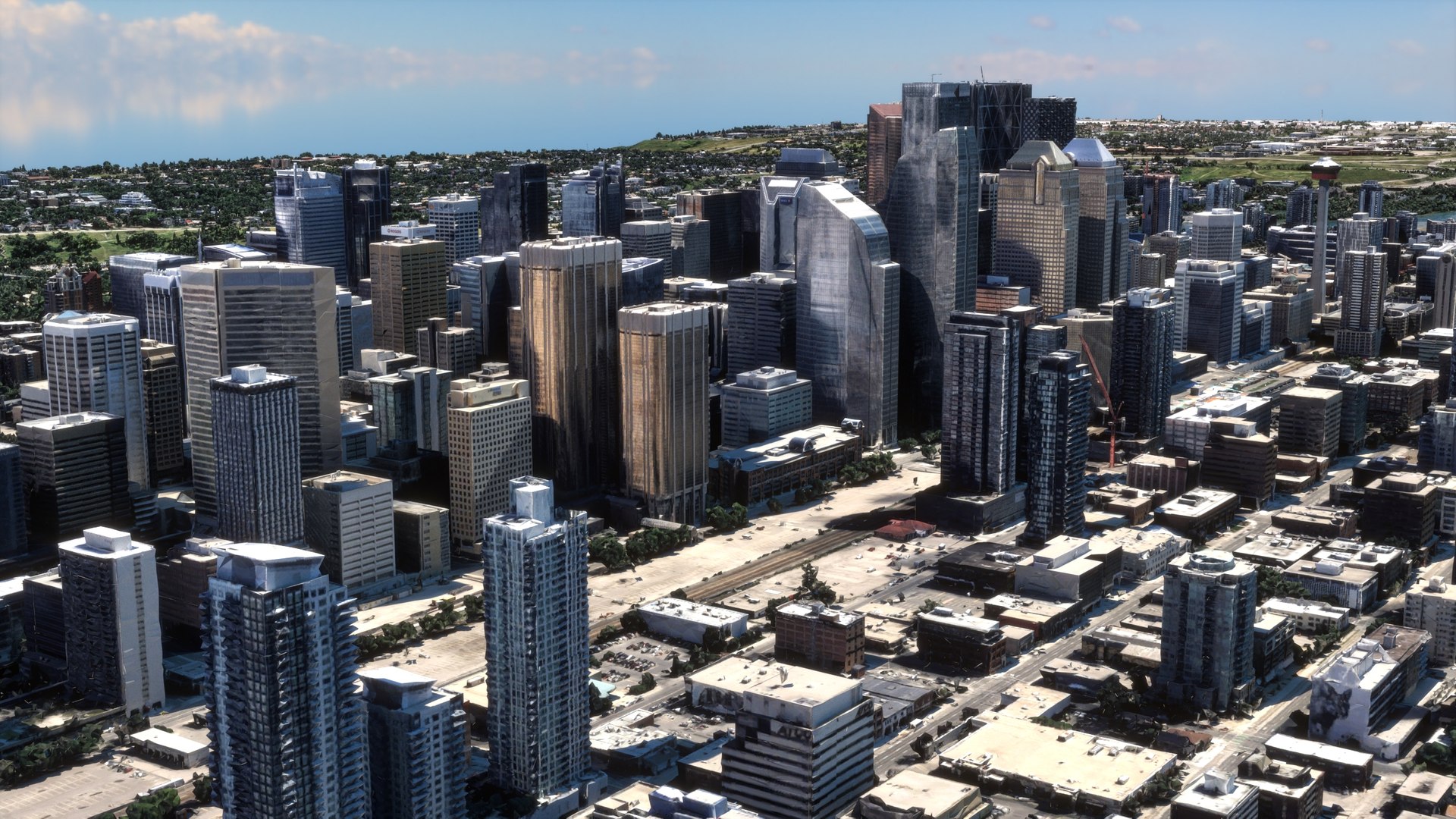 3D Calgary Downtown - TurboSquid 2347842