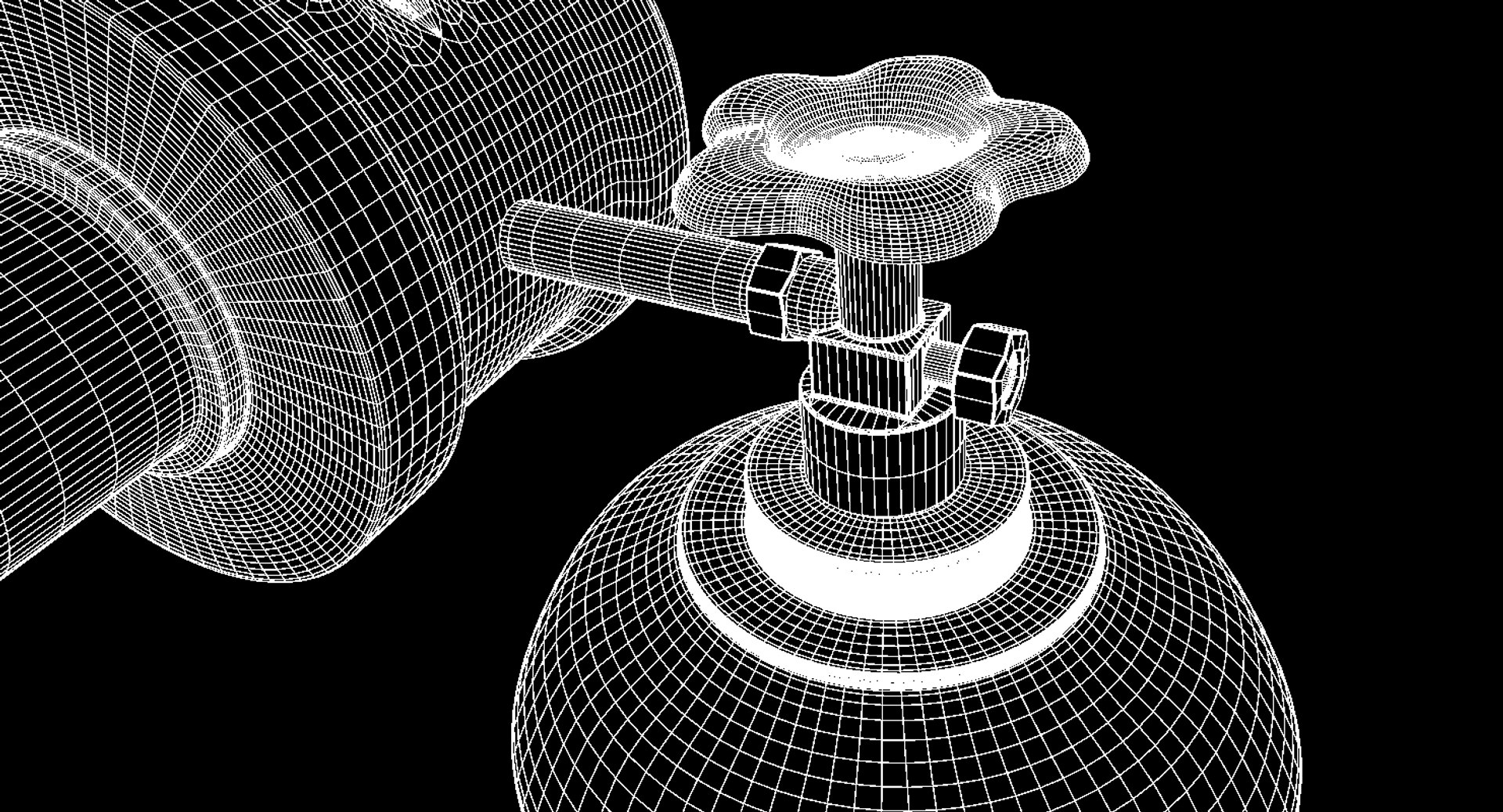 Compressed Gas Cylinder Regulator 3D - TurboSquid 1170670
