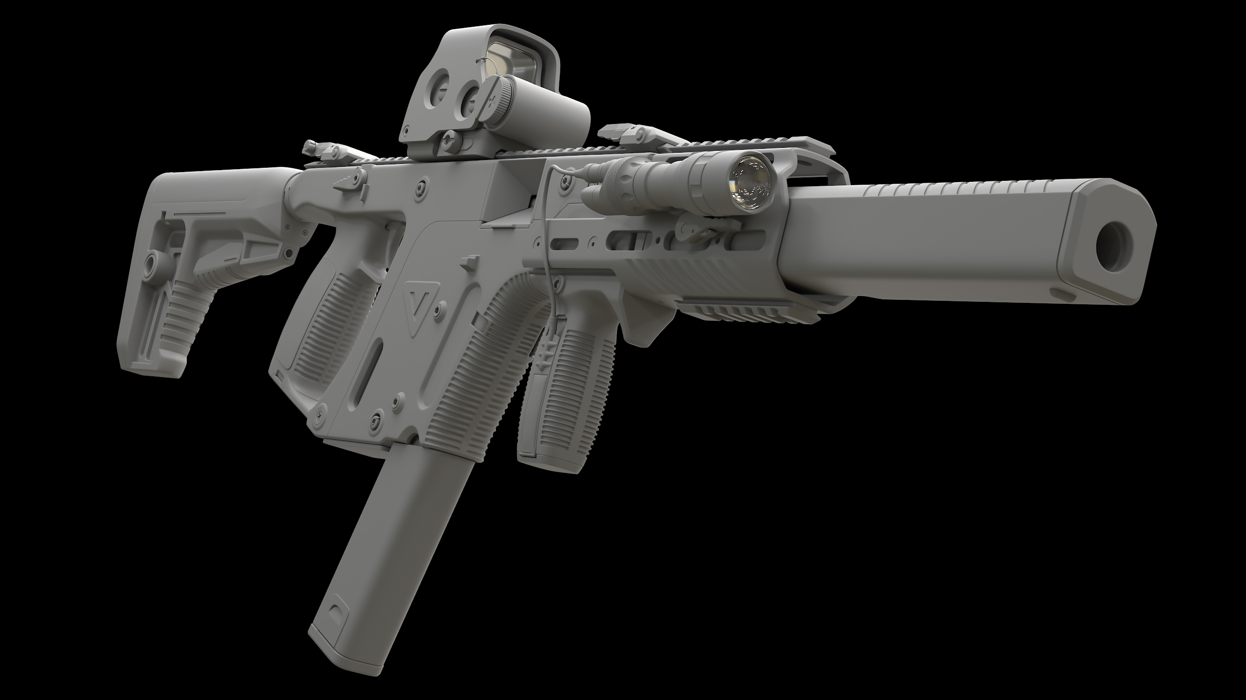 3D модель Kriss Vector Gen 2 Sub-D - TurboSquid 1641658