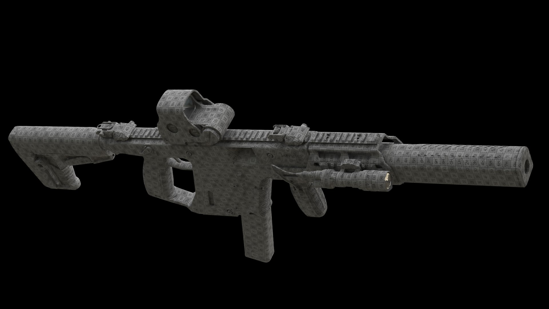 Vector gen 2 parts 3D - TurboSquid 1641658