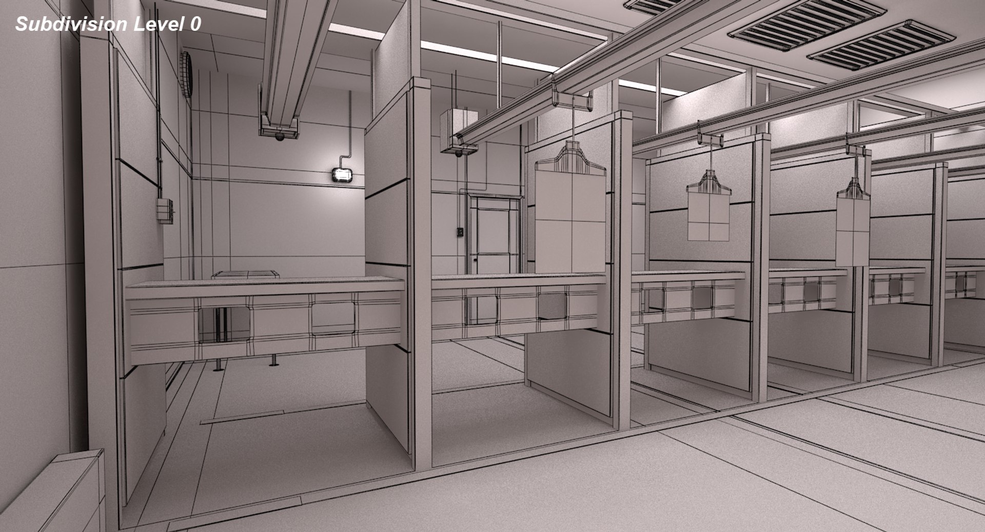 Shooting Range 3D Model - TurboSquid 1427246