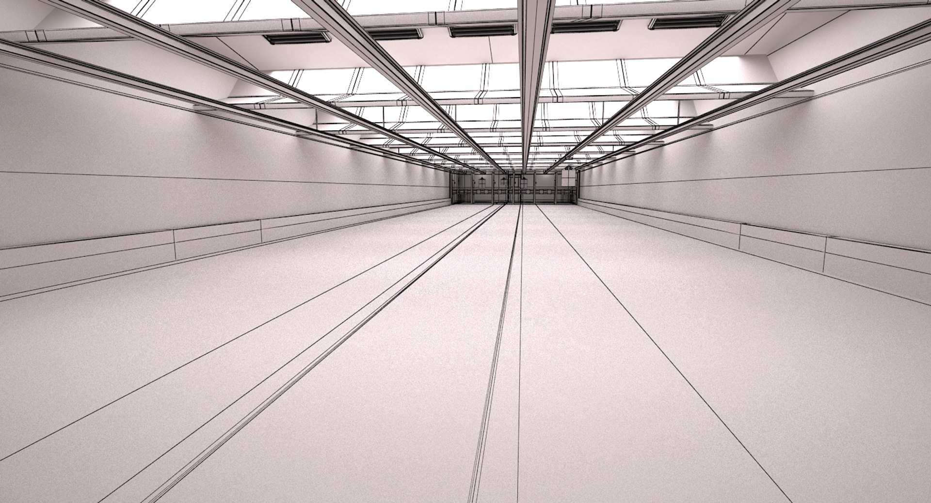 Shooting Range 3D Model - TurboSquid 1427246