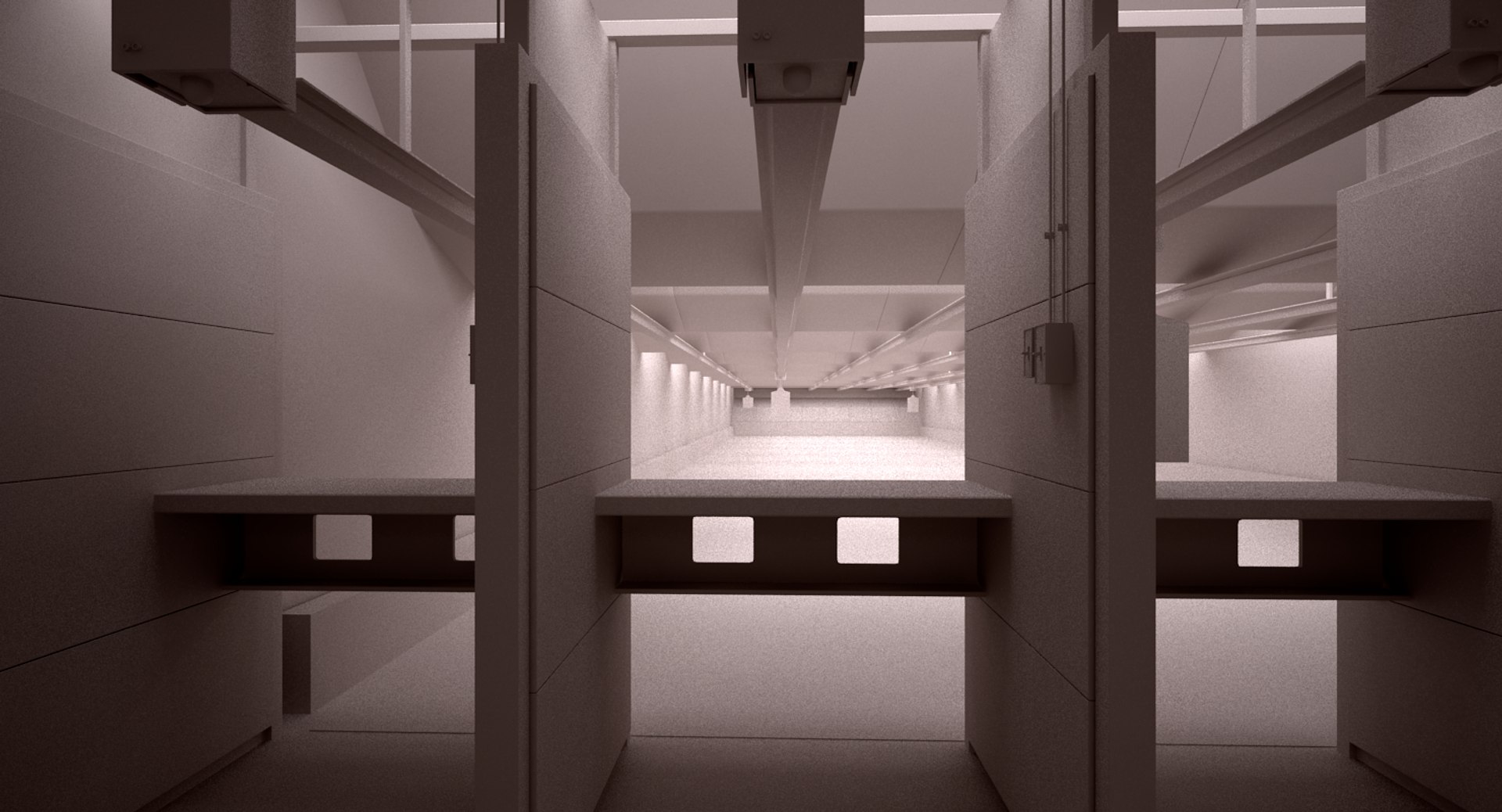 Shooting Range 3D Model - TurboSquid 1427246