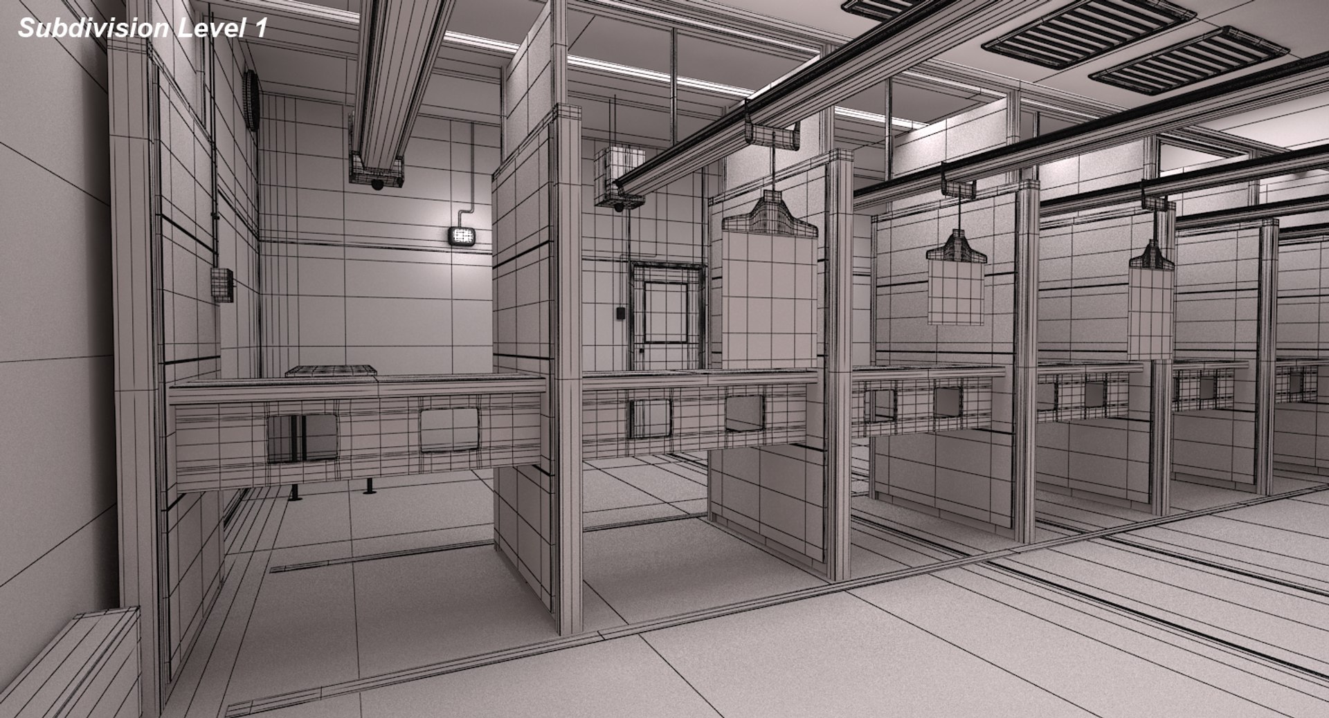 Shooting Range 3D Model - TurboSquid 1427246