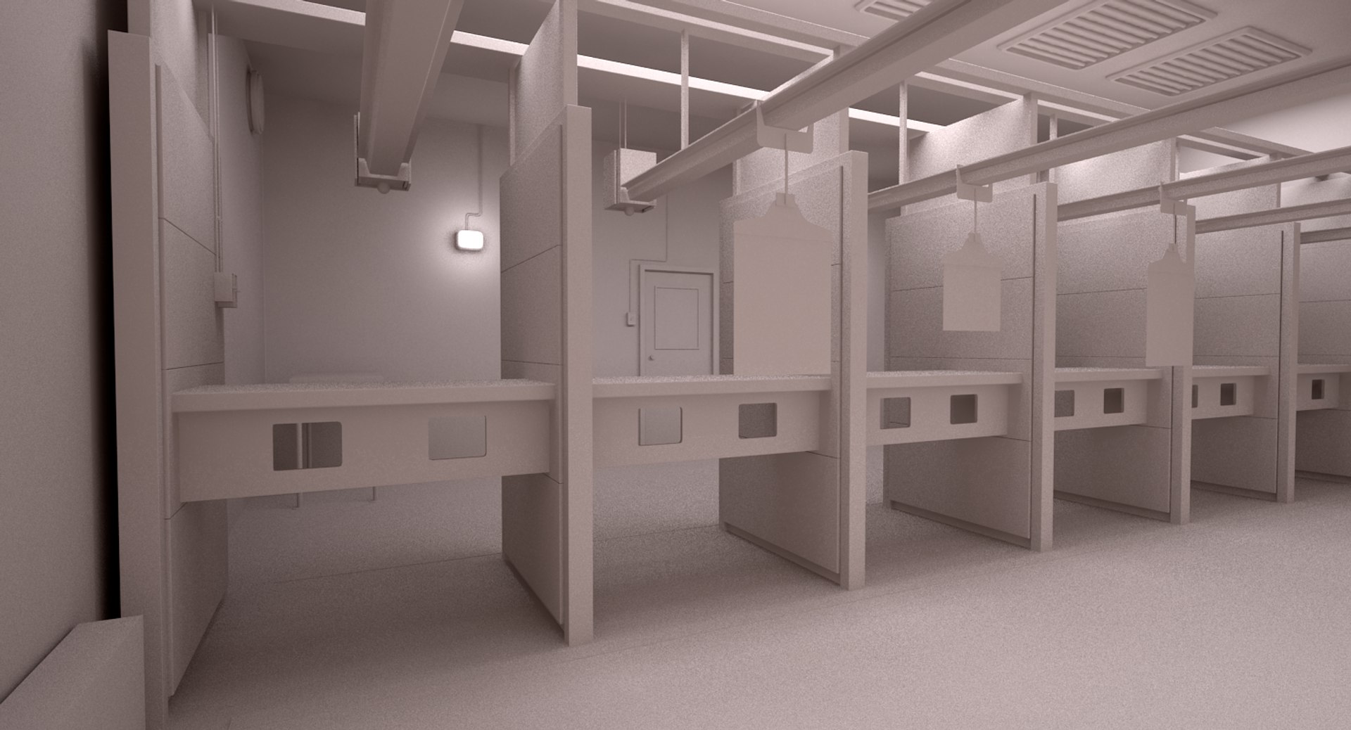 Shooting Range 3D Model - TurboSquid 1427246