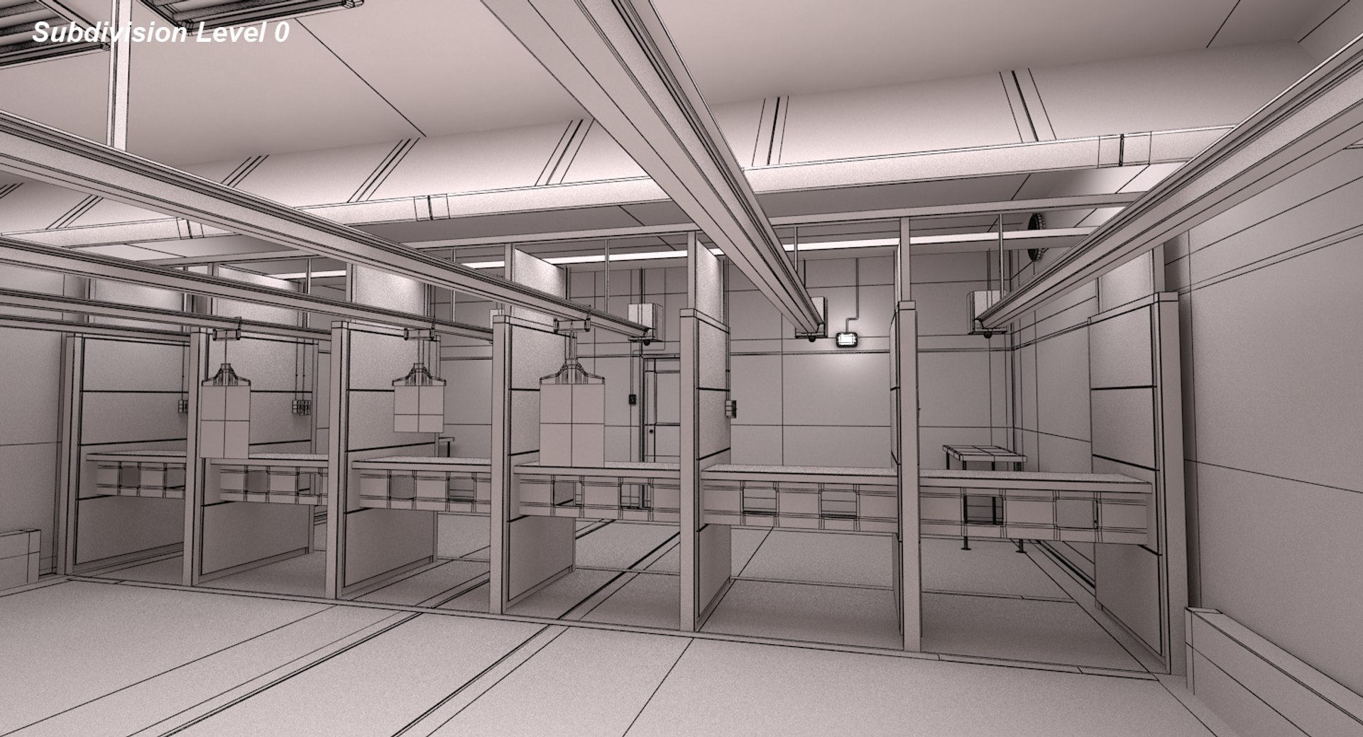 Shooting Range 3D Model - TurboSquid 1427246